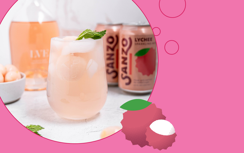 Lychee Rosé Spritz – Sanzo