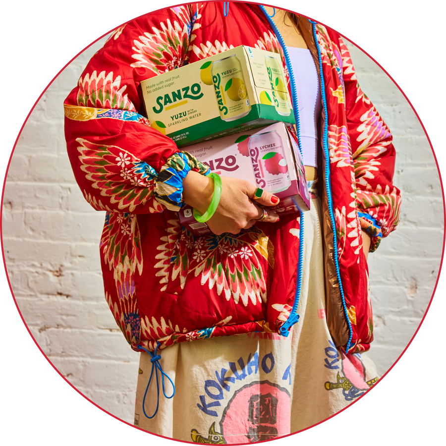 Sanzo: Sparkling Water | Asian-Inspired Flavors