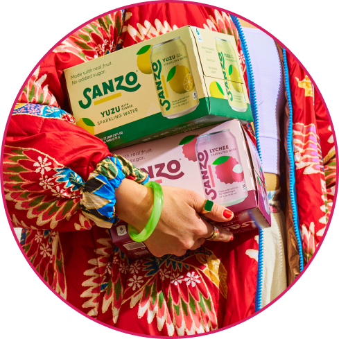 Sanzo: Sparkling Water | Asian-Inspired Flavors